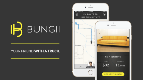 Bungii App | On-Demand Pickup Truck Rental App